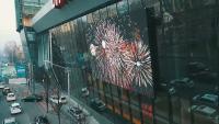 China AVOE 6500cd/sq P7.82 Transparent LED Advertising Display IP65 for sale