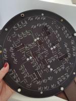China 6500cd/sq P2.5 Outdoor Round LED Display 500w/sqm for sale
