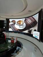 China Cambered P2.5 1500nits SMD2121 Indoor Advertising LED Display for sale