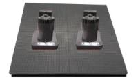 China Aluminum Interactive LED Dance Floor 1000nits AC110V P2.976 For Wedding Party for sale