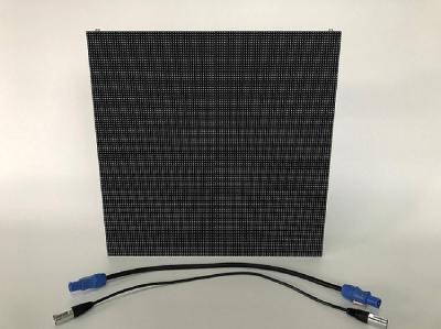 China 96W Outdoor Transparent LED Screen 1000nits Aluminum Rental for sale