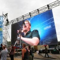 China P3.91 Outdoor Transparent LED Screen Waterproof SASO AC220V for sale