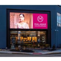 China P8 800W/M2 Transparent Led Curtain Display 5000nits Magnesium Aluminum for sale