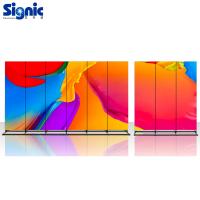 China P2 P2.5 P3mm Indoor Outdoor Advertising Full Color Flexible Installation Billboard Floor Standing LED Poster Screen for for sale