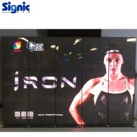 China P2 P2.5 P3mm Indoor Outdoor Advertising Full Color Flexible Installation Billboard Floor Standing LED Poster Screen for for sale
