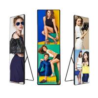China P2 P2.5 P3 P4 floor standing led poster full color outdoor commercial advertising led display screen for sale