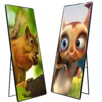 China Outdoor P3 P4 P5 LED Poster Display Screen Indoor Advertising Screens for sale
