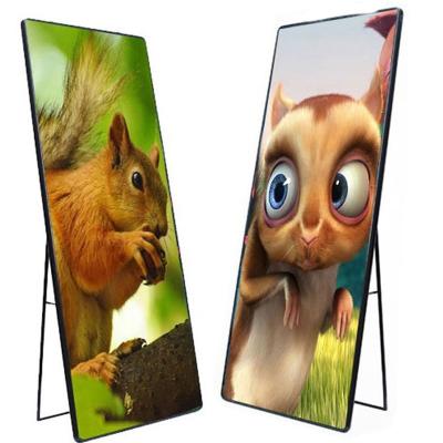 China Outdoor P3 P4 P5 LED Poster Display Screen Indoor Advertising Screens for sale