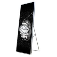 China P2 P2.5 P3 Indoor LED Poster Displays/led Advertising Screen FULL Color Nation Star Black CE Rohs FCC 1000cd/sqm 3~5 Yea for sale