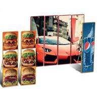 China P2 P2.5 P3 Indoor LED Poster Displays/led Advertising Screen FULL Color Nation Star Black CE Rohs FCC 1000cd/sqm 3~5 Yea for sale