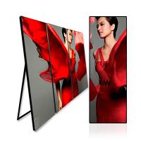 China P1.875 p2.5 P3 floor standing led display WIFI USB indoor led poster for sale