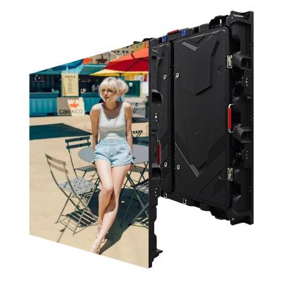 China HD videos tv panel P5 P6 P8 Outdoor flexible led display screen Hd waterproof TV Stadium display screen for sale