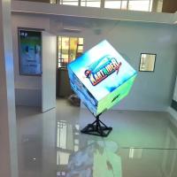China Custom Rubik's Cube Display LED Special-shaped Screen LED Stereo Full Angle Display for sale