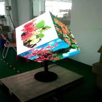 China Custom Rubik's Cube Display LED Special-shaped Screen LED Stereo Full Angle Display for sale