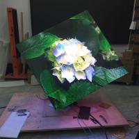 China Custom Rubik's Cube Display LED Special-shaped Screen LED Stereo Full Angle Display for sale