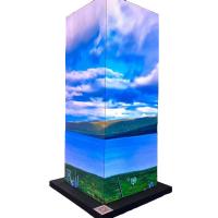 China Support customized four five six surface square Led Display P2 P3 P4 indoor globe shape Rubik's cube Led Screen Polyhedr for sale