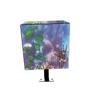 China Support customized four five six surface square Led Display P2 P3 P4 indoor globe shape Rubik's cube Led Screen Polyhedr for sale