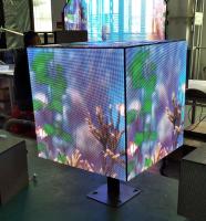 China Support customized four five six surface square Led Display P2 P3 P4 indoor globe shape Rubik's cube Led Screen Polyhedr for sale