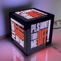China Hd P2 P2.5 P2.976 Cube Led Screen Pillar Led Display Outdoor Globe Shape Led Screen Rubik's Cube Led Screen for sale