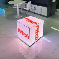 China Hd P2 P2.5 P2.976 Cube Led Screen Pillar Led Display Outdoor Globe Shape Led Screen Rubik's Cube Led Screen for sale