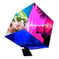 China P2.5 indoor full color creative product 6 sided flexible module advertising led display screen LED Rubik's cube display for sale