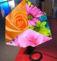 China P2.5 indoor full color creative product 6 sided flexible module advertising led display screen LED Rubik's cube display for sale