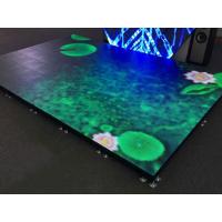 China Indoor Outdoor Smd Interactive Stage 3.91mm P4.8 Dance Floor Tile 500X500mm Panel Screen Rental Advertising P3.91 P4 Led for sale