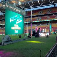 China Outdoor P4.81 SMD1921 LED Display Rental Cabinet Screen Outdoor LED billboards LED video wall Display screen for wedding for sale