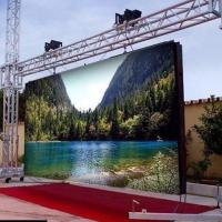 China Outdoor P4.81 High Brightness Led Display Screen Cabinet 500*500 Mm For Rental Advertising Led Video Wall for sale