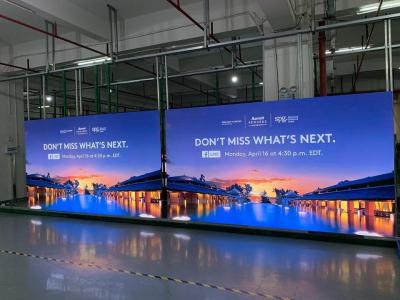 China Factory hot sale module indoor portable screen outdoor p4.81 led display Electronic poster screen  Waterproof outdoor for sale