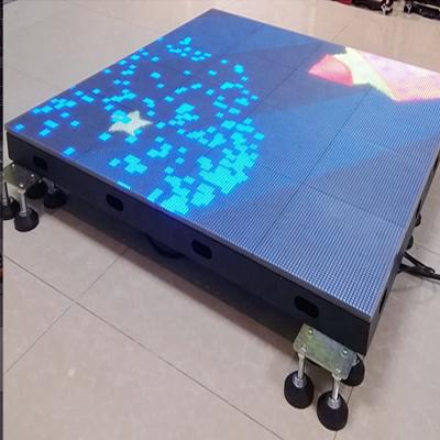 China Led Screen Indoor Outdoor Led Dance Floor Advertising P3.91 P4.81 500*500mm Led Display Waterproof floor display screen for sale