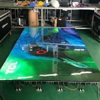 China Led Screen Indoor Outdoor Led Dance Floor Advertising P3.91 P4.81 500*500mm Led Display Waterproof floor display screen for sale