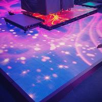 China Led Screen Indoor Outdoor Led Dance Floor Advertising P3.91 P4.81 500*500mm Led Display Waterproof floor display screen for sale