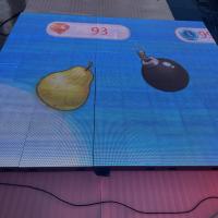 China P3.91 P4.81 P6.25 Full Color Smart Touch Dance Led Screen Digital Interactive Floor Led Display for sale