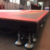 China Rental Cabinet Full Color Digital Stage Screen Indoor P3.91 p4.81 LED Dance Floor LED ground advertising screen for sale