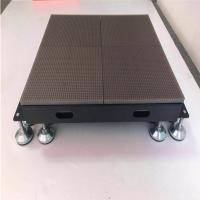 China Rental Cabinet Full Color Digital Stage Screen Indoor P3.91 p4.81 LED Dance Floor LED ground advertising screen for sale