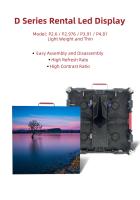 China HD Stage Background Slim Led Display P2.9 P3.9 P4.8 Rental LED Video Wall Screen Indoor and outdoor rental display for sale