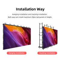 China HD Stage Background Slim Led Display P2.9 P3.9 P4.8 Rental LED Video Wall Screen Indoor and outdoor rental display for sale