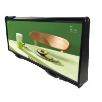 China Wireless control 4G GPS P2.5 outdoor waterproof taxi top advertising full color LED display for sale
