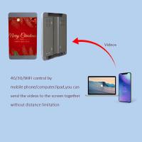 China Super Bright 3G 4G Wifi Advertising P3 P6 P3.84 Light Pole Led Display Light pole LED advertising screen P4 P5 for sale
