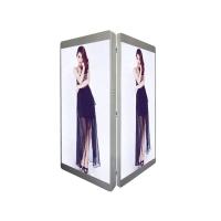 China Acrylic Frame Outdoor LED Pole Screen Street Lighting P6 5000nits SASO for sale