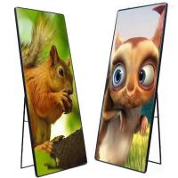 China 5000nits Indoor Led Poster Display P2.5 P2 P3 USB 4G Smart Control Frontage for sale