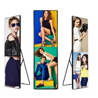 China 5000nits Indoor Led Poster Display P2.5 P2 P3 USB 4G Smart Control Frontage for sale