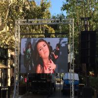 China SMD1921 Waterproof LED Video Wall P4.81 P3.91 HUB75 Port Synchronization for sale