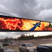 China Frontage Lighting  Outdoor Advertising LED Display SMD2525 For Commercial Videos for sale