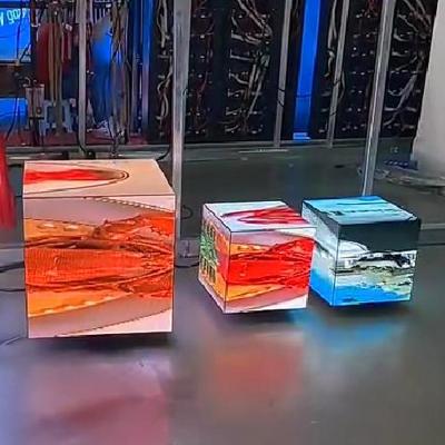 China 5000nits Advertising Led Video Wall P2.5 P3 P3.91 IP31 Flexible Acrylic Frame for sale