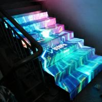 China P3.91 P4.81 P3 DJ Events Night Club Wedding LED Dance Screen Outdoor Indoor Portable Interactive Dance Floor LED Display for sale