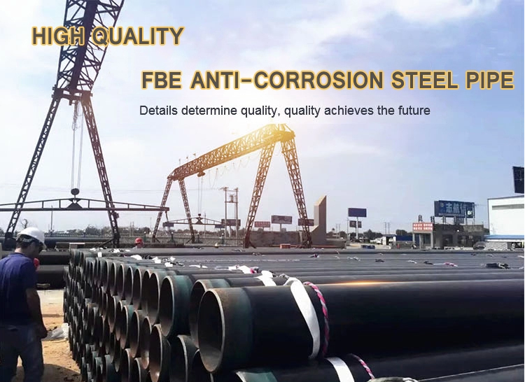 Epoxy reinforced corrosion resistant steel pipe FBE /3PE/2PE coating pipe/anti corrosion pipe