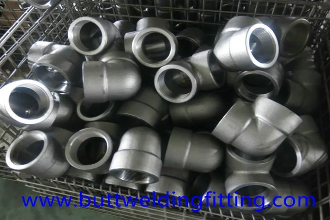90DEG Nickel Alloy UNS N02200 Forged Socket Elbow ASME B16.11 0