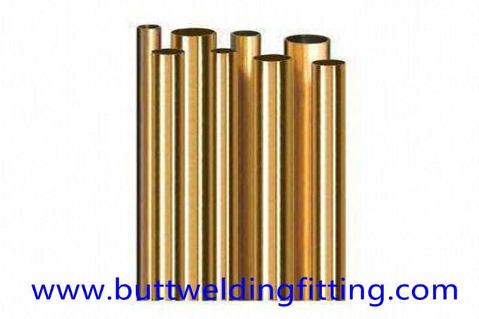 4'' STD Straight Distiller Copper Nickel Tube Or Seamless Pipe For Water Heater 0